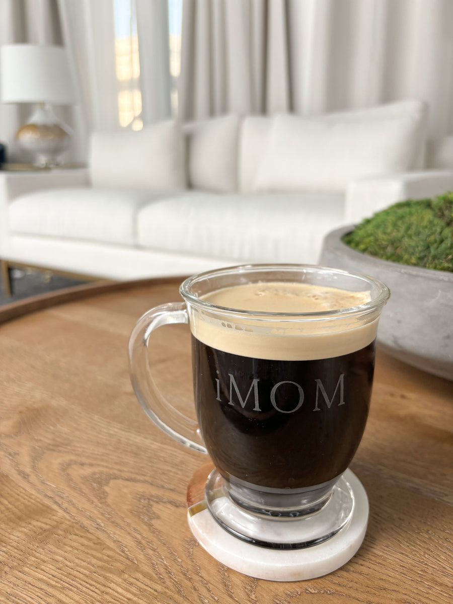 16oz Glass iMOM Mug – Family First, Inc.